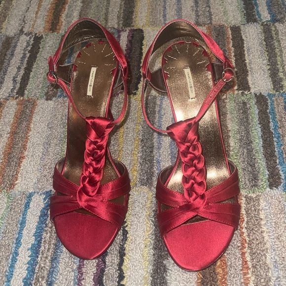 Max Studio | Shoes | Nwt Maxstudio Red Heels Size M | Poshmark